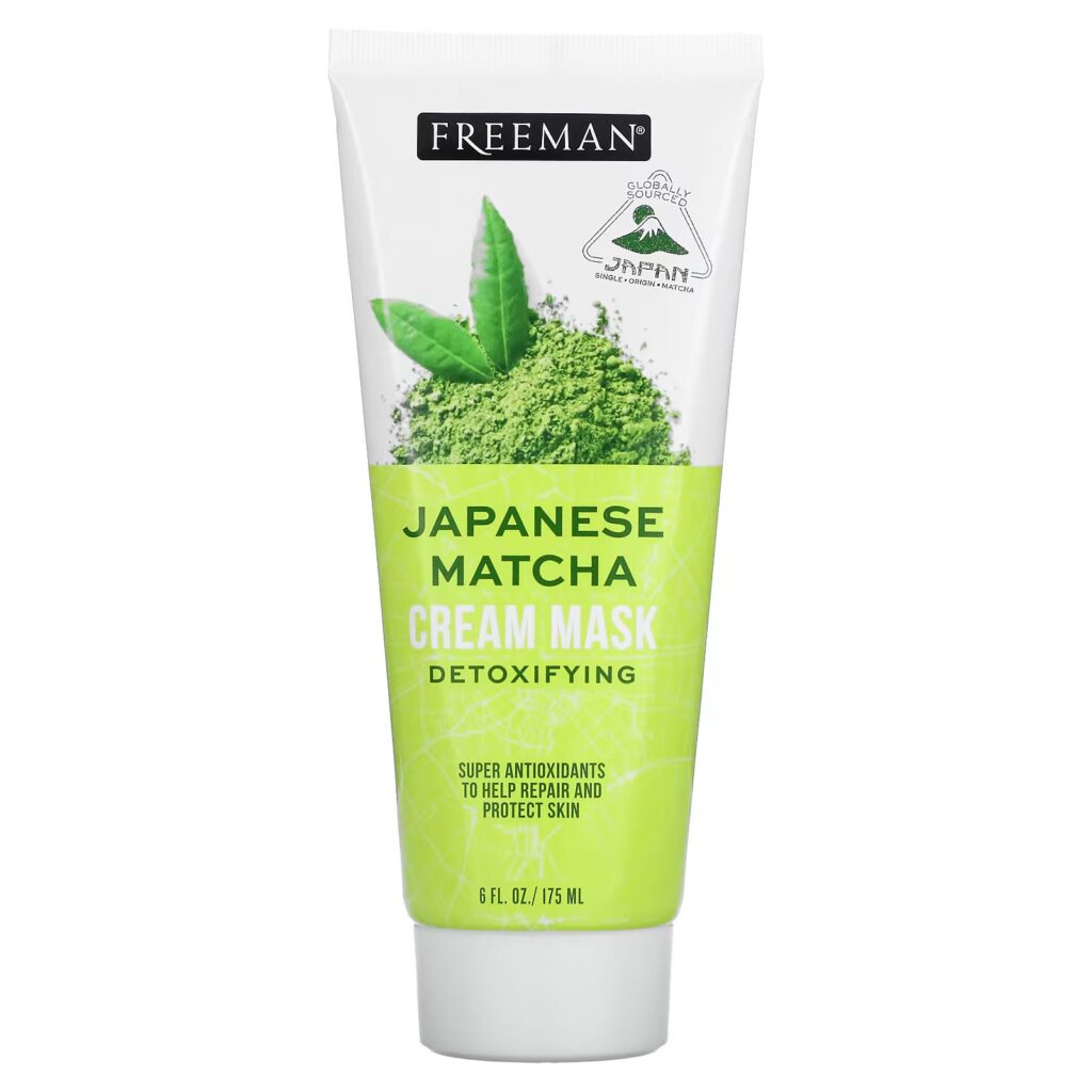 Freeman Beauty, Japanese Matcha Detoxifying Cream Mask, 6 fl oz (175 ml ...
